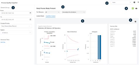 Process Quality Snapshot Real Time Spc