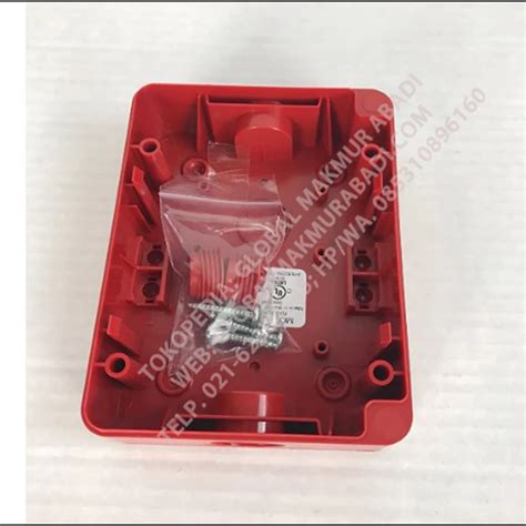 NOTIFIER SB I O INDOOR OUTDOOR BACKBOX FOR MANUAL PULL PUSH STATION