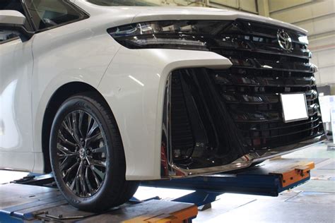 新型40系ヴェルファイア ノーマル車高で装着可能のタイヤホイールサイズを探る。 知立店 店舗ブログ タイヤ＆ホイールの専門店「クラフト」