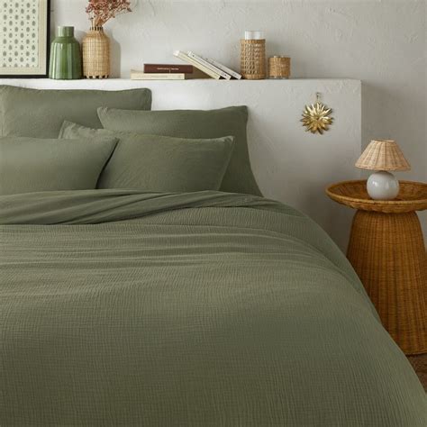 Housse de couette gaze de coton coton lavé kumco La Redoute Interieurs