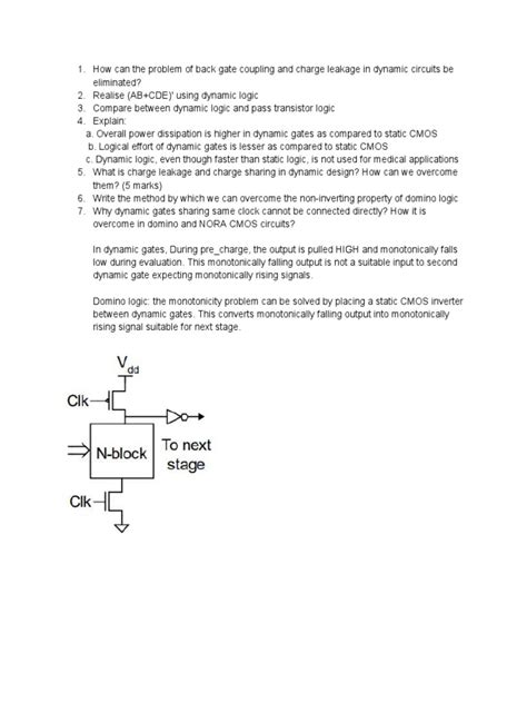 dynamic logic pdf logic gate cmos