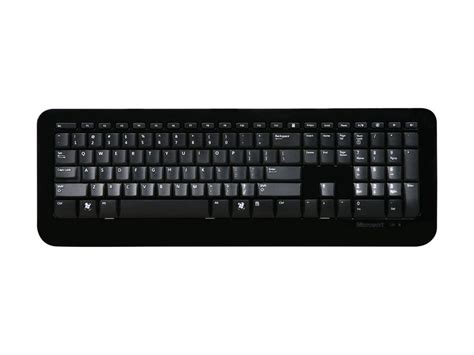 Microsoft Desktop 800 2lf 00001 Black Rf Wireless Keyboard And Mouse