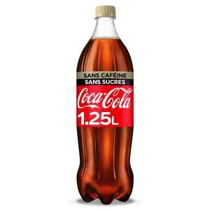 Livraison à domicile Coca Cola Sans caféine sans sucres 1 25L