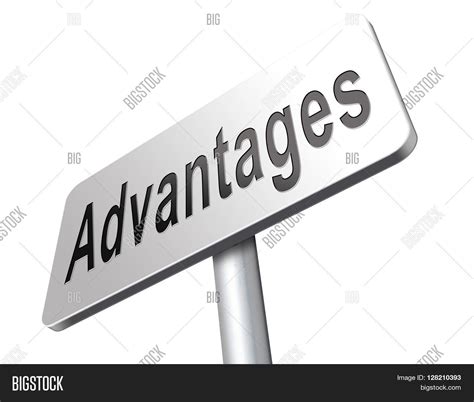 Advantages Benefits Image Photo Free Trial Bigstock