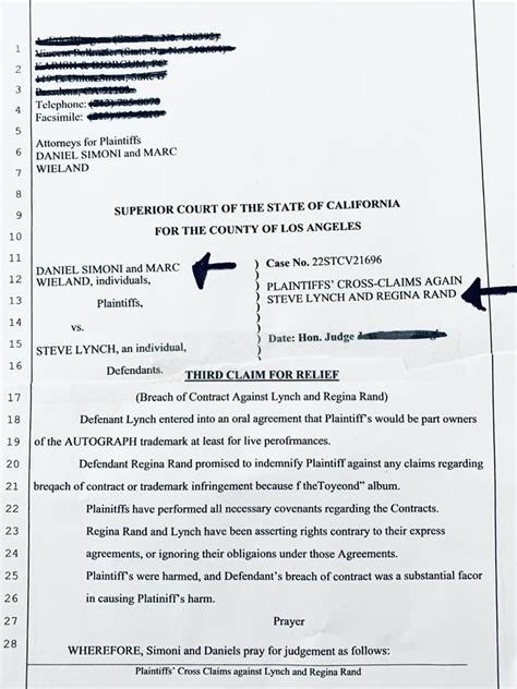 Autograph Founding Guitarist Steve Lynch Update To Fans “daniel Simoni And Marc Weiland Have