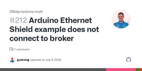 Arduino Ethernet Shield Example Does Not Connect To Broker Issue