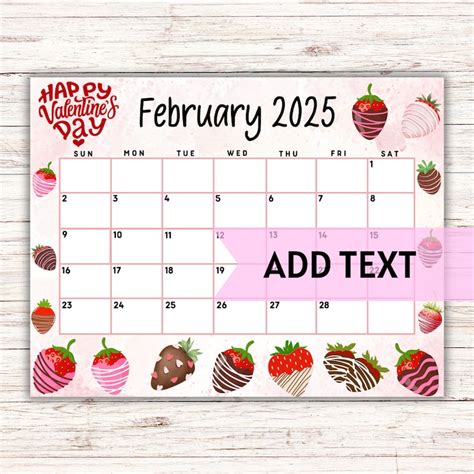 February Days 2025 Valentine Week Calendar Jorja M Glencross