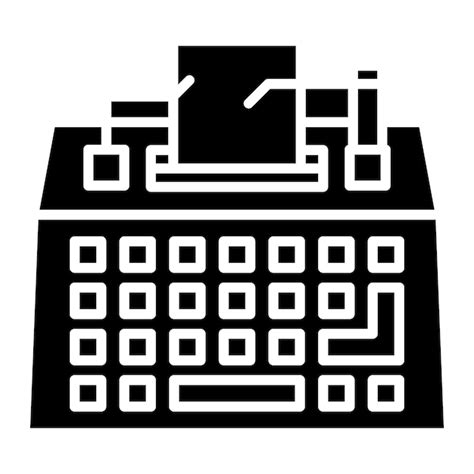 Premium Vector Typewriter Vector Illustration