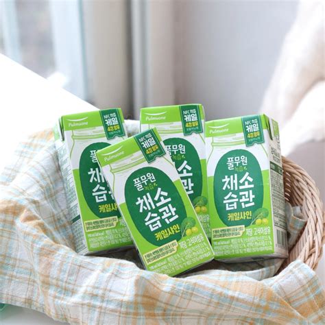 별꽁달꽁 협찬 우리가족 건강을 위해 매일 챙겨 마시고 있는~ 풀무원녹즙 채소습관 케일샤인 풀무원과 100 계약 재배한 유기농 케일을 착즙하여 만든 케일 주스인데요