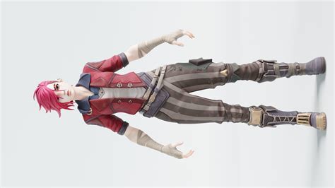 3d Model Vi Arcane Character Rigged Vr Ar Low Poly Cgtrader