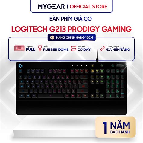 Logitech G Prodigy Gaming Mechanical Keyboard Shopee Malaysia