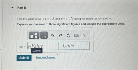 Solved Figure 1 Of 1find The Value Of Idc If I3 A And V270