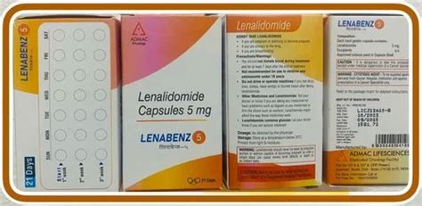 Lenalidomide 5 Mg Capsules At ₹ 1581bottle Lenalid Capsules In