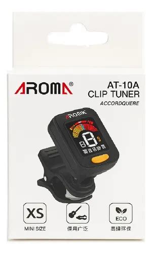 Afinador Clip Pinza Digital Cromatico Recargable Guitarra Bajo Ukelele