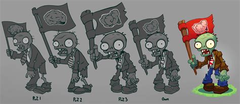Pvz 3 Redesigns Pt 18 Browncoat Zombie And Their Variants 10 Total