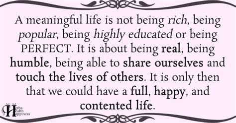 A Meaningful Life Is Not Being Rich ø Eminently Quotable Quotes