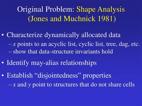 Ppt Shape Analysis Via 3 Valued Logic Powerpoint Presentation Free