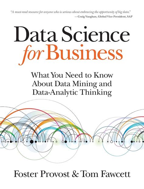 data science for business what you need to know about data mining and