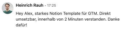 Saas Gtm Strategy 1 Pager Free Notion Template