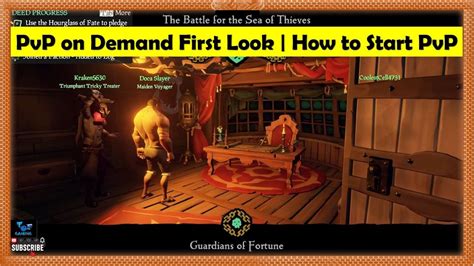 Sea Of Thieves Season 8 The First PvP On Demand Battle Hourglass How