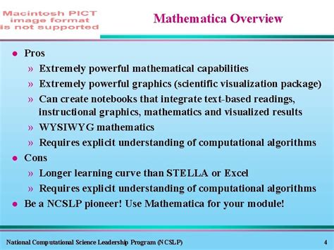Explorations In Computational Science Mathematica Chemistry Presenters