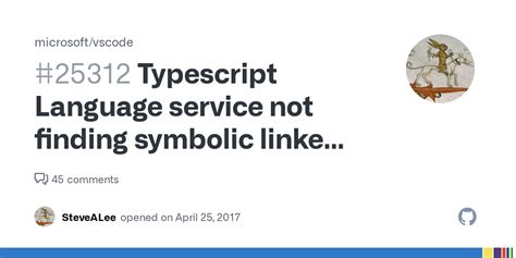 Typescript Language Service Not Finding Symbolic Linked Junction Npm Module · Issue 25312
