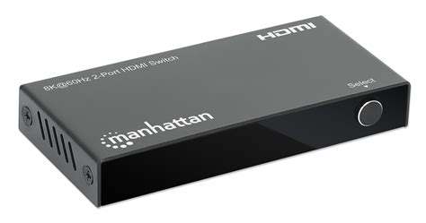 Manhattan 8K 60Hz 2 Port HDMI Switch 207942