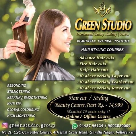 11am To 07 Pm 1 Hair Styling Course At Rs 15000 Month In Vellore Id