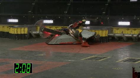 Mortician And Catkong Battlebots Proving Grounds Fight 2 Youtube