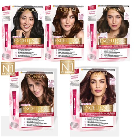 Loreal Paris Excellence Creme Hair Color Lazada Indonesia