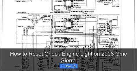 How To Reset Check Engine Light On 2008 Gmc Sierra