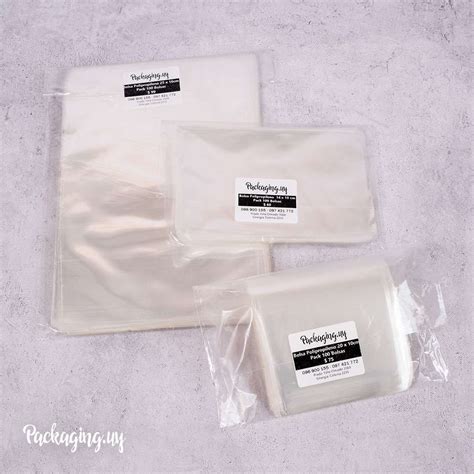 Bolsas De Polipropileno Pack X 100 Unid Packaginguy