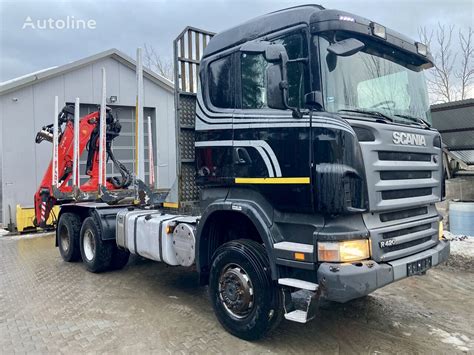 SCANIA R X Do Drewna Drzewa Lasu Timber Truck For Sale Poland Mogilno ZW