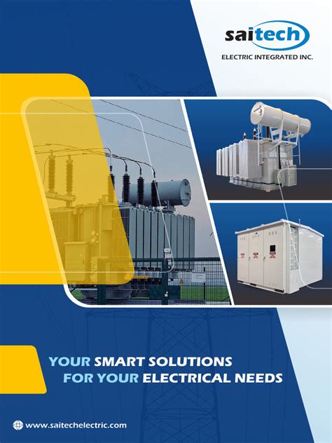 Saitech Brochure 2022 1 Pdf Transformer Electric Power Distribution