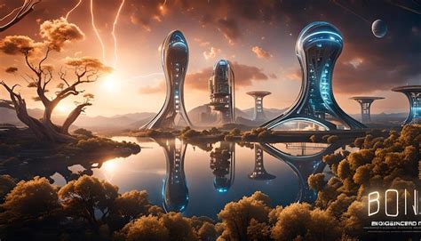 Bioengineered Ecosystem Premium Ai Generated Image