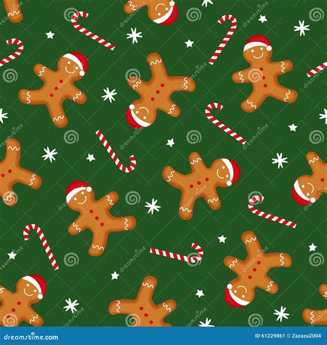 Gingerbread Man Cute Neon Wallpapers