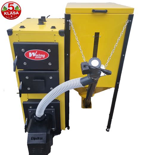 Kociol Pellet Drewno Kotly Pelet 24kw Piec 5 KLASA GRATISY