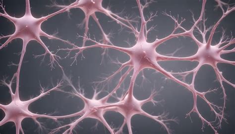 Neural Network Connections Illustrating Synapse And Brain Activity Neurons And Neurogeneis