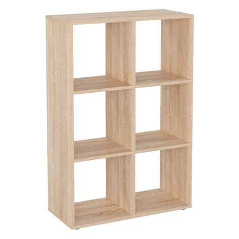 Купити Книжкова підлогова полиця КШ 22 Компаніт у квадратній формі на чотири відкриті полички