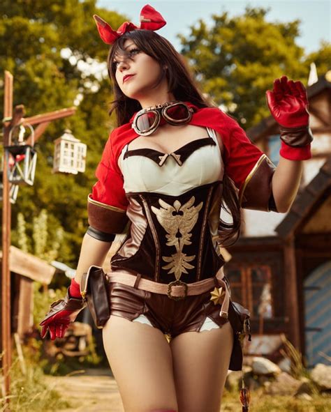 My Amber Cosplay Itssatiella Rgenshinimpact