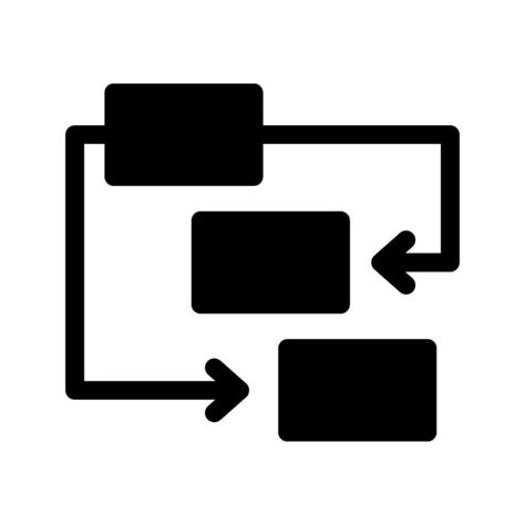 Process Flow Icon Vector Art Icons And Graphics For Free Download