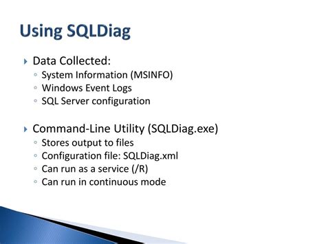 Ppt Sql Server Performance Monitoring And Optimization Powerpoint