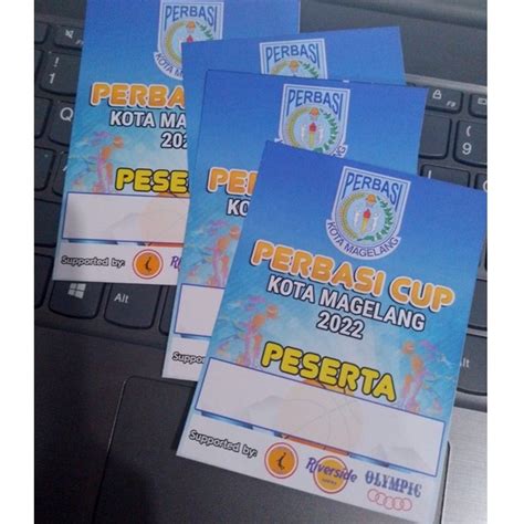 Jual Kertas Nametag Kertas Cocard Insert Cocard Kertas Desainnya