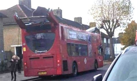 London Bus Crash Women Rushed To Hospital After Horror Smash Uk
