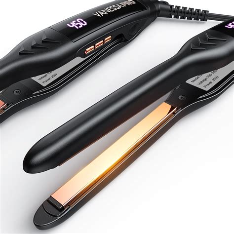 Vanessa Pro Small Flat Irons For Short Hair Pencil Flat Iron For Short