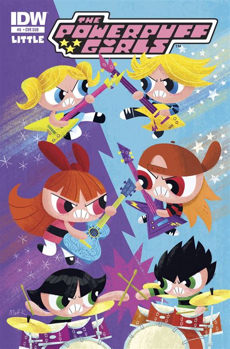 The Powerpuff Girls 9 Subscription Cover Fresh Comics
