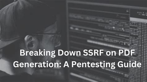 Infosec Writeups Publication On Linkedin Breaking Down Ssrf On Pdf