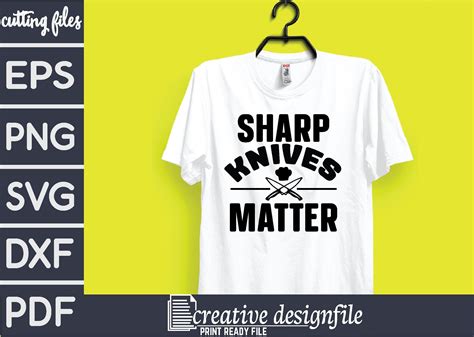 Sharp Knives Matter Graphic By Black Svg Club · Creative Fabrica