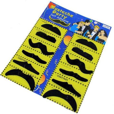 Hot Funny Fake Beards Artificial Black Mustaches Cosplay Costume