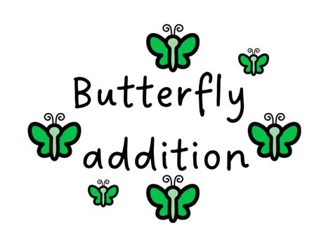 Butterfly Addition Ten Frames Teaching Resources